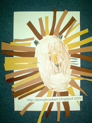 Mrs. Belton's Artists: Kindergarten Lions