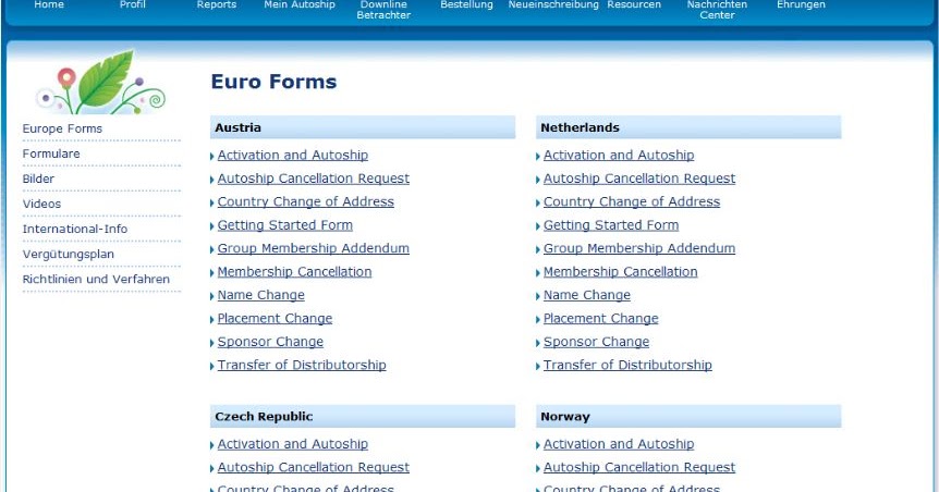 European Forms page now available in Pulse - Netherlands - Synergy ...