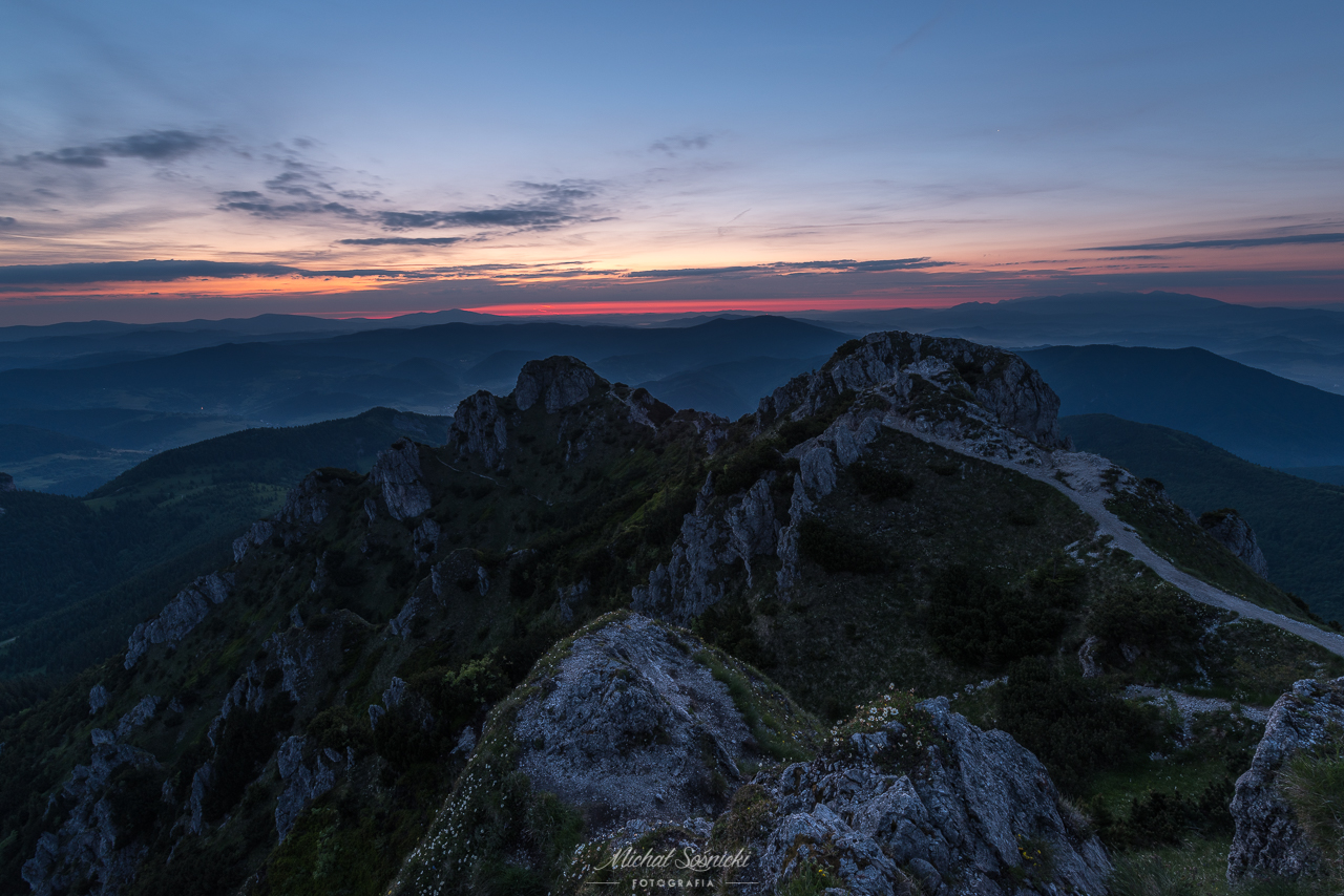 Wielki Rozsutec w Małej Fatrze.