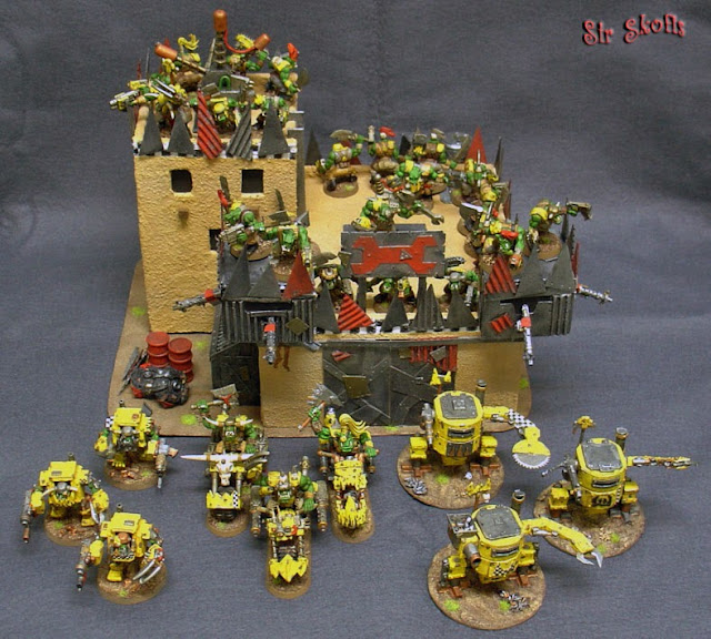 Sir Skofis's Workshop: Mek Shop (Ork Scenery)