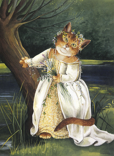 Il mondo di Mary Antony: Susan Herbert - cats art