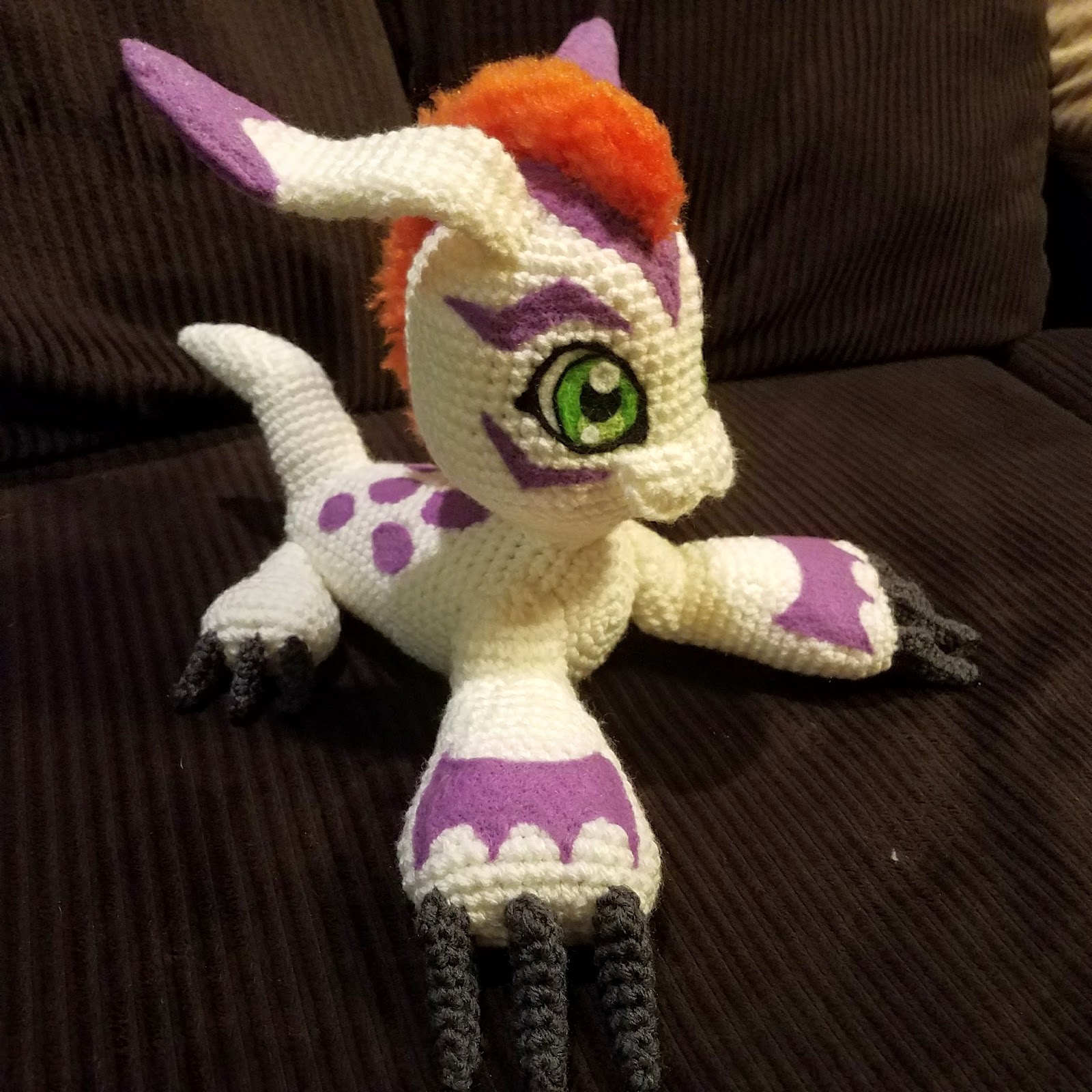 Digimon Gomamon Amigurumi Pattern - 1Up Crochet