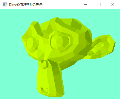 ゲームプログラミング初心者講座: 【C++】 DirectX11 - DirectXTKモデル(.cmo)の表示