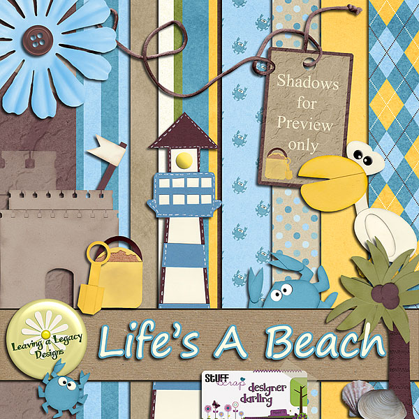 Leaving A Legacy: Life's A Beach Freebie Add On!