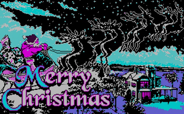 Indie Retro News: CGA: Christmas Game Arcade - A tiny racer but full of ...