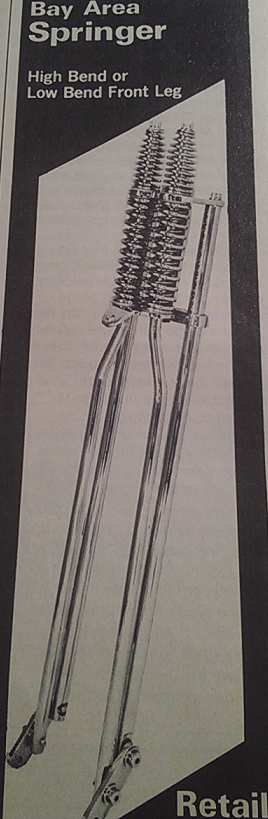 No Name Cycles: oldskool front ends...Arlen Ness super narrow springer ...