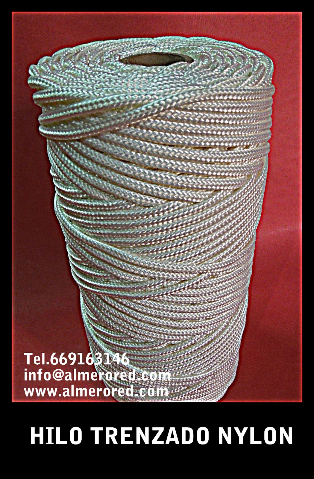 Hilo nylon trenzado 4840/5 - Almerored