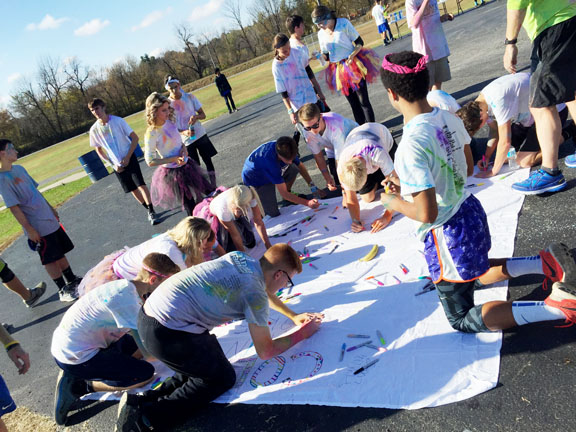 The Press Online: Color Run paints park pastel