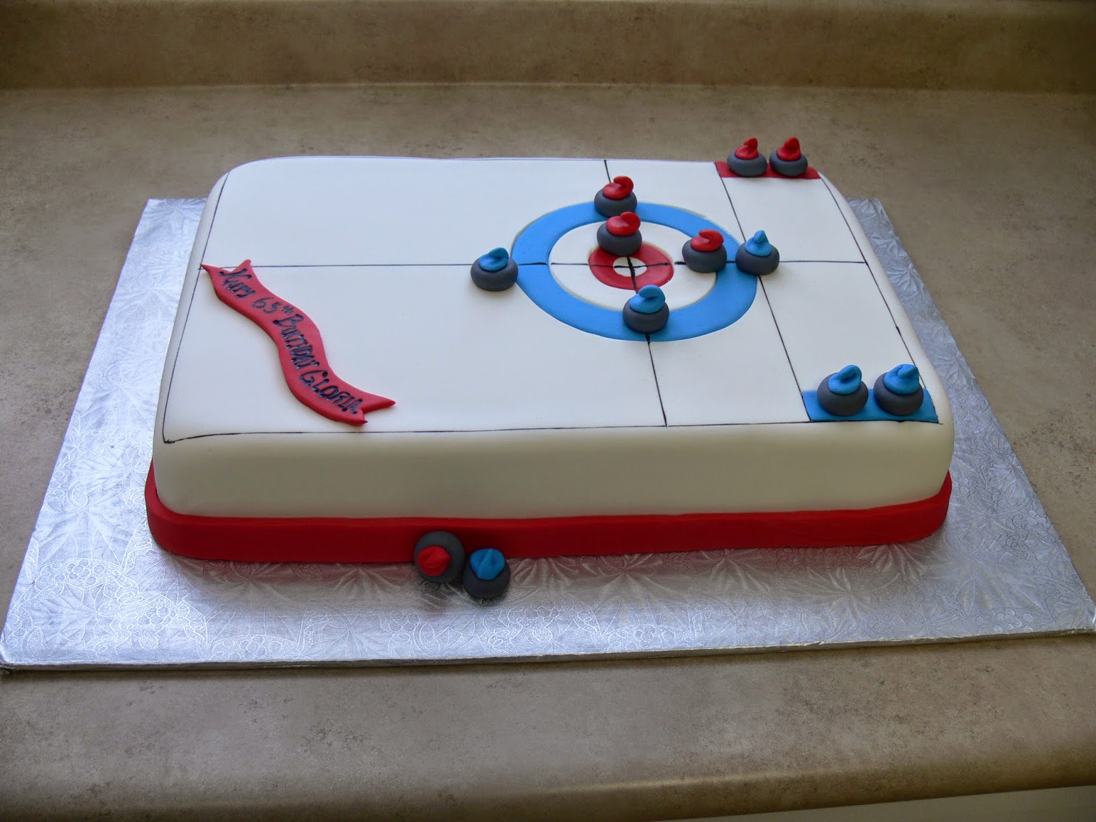 Ultimately Chocolate CAKES: Curling Cake for a Curling Enthusiast