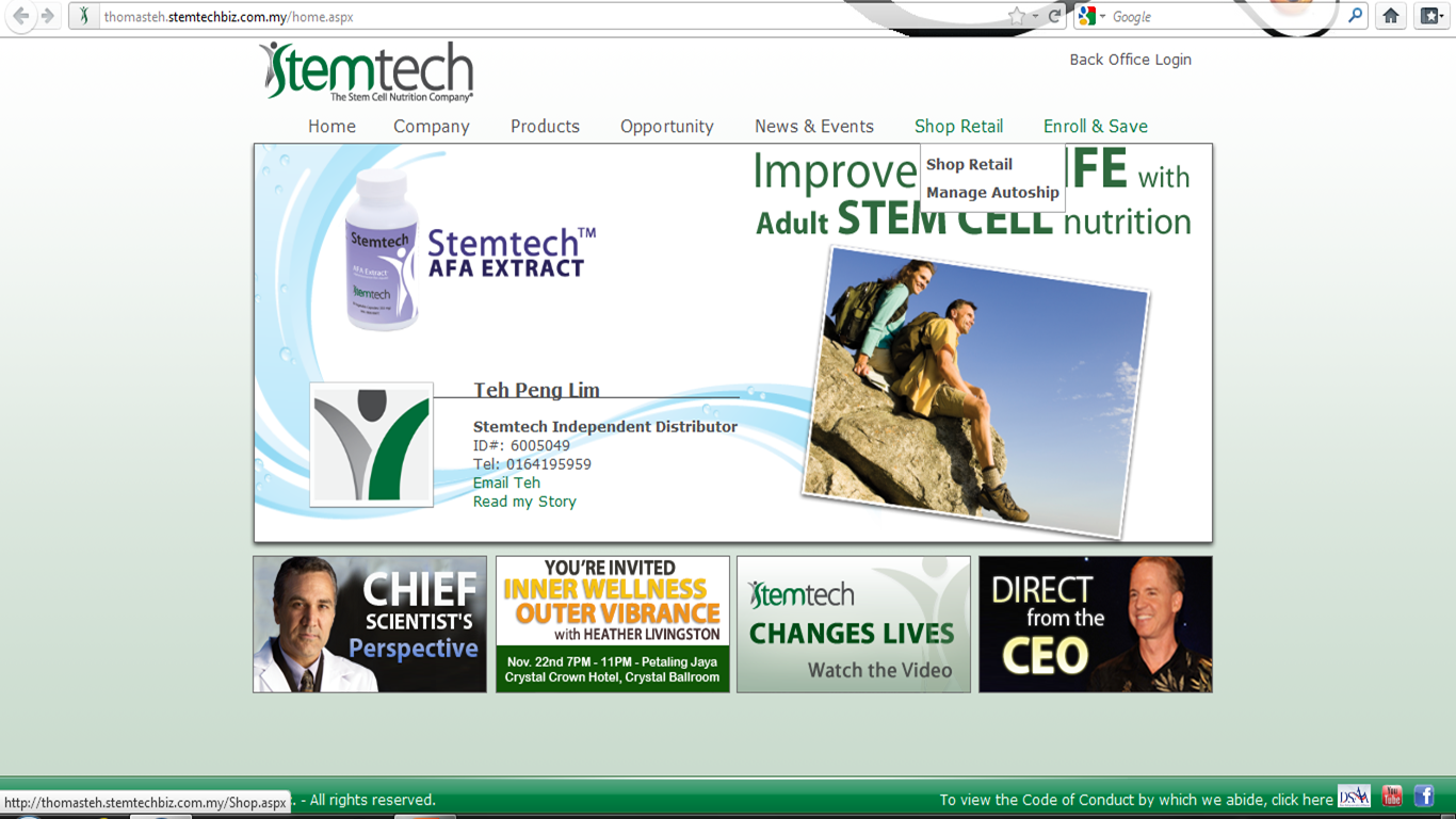 STEM CELL ALIVE: Tutorial