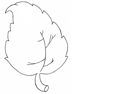 Imagini cu FRUNZE de colorat si decupat pentru copii - Planse cu FRUNZE ...