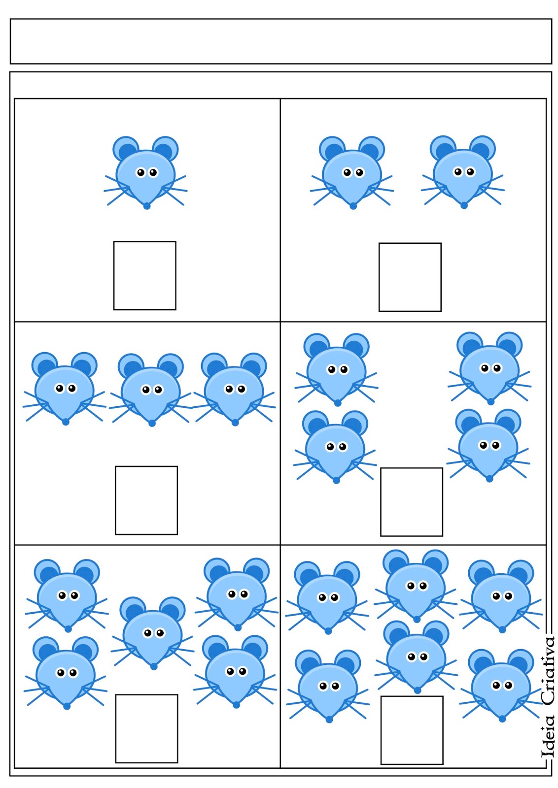 Atividade para Imprimir Grátis Número e Quantidade