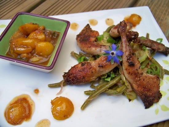 Cuisine en folie: Petites cuisses de cailles au piment d'Espelette à la ...