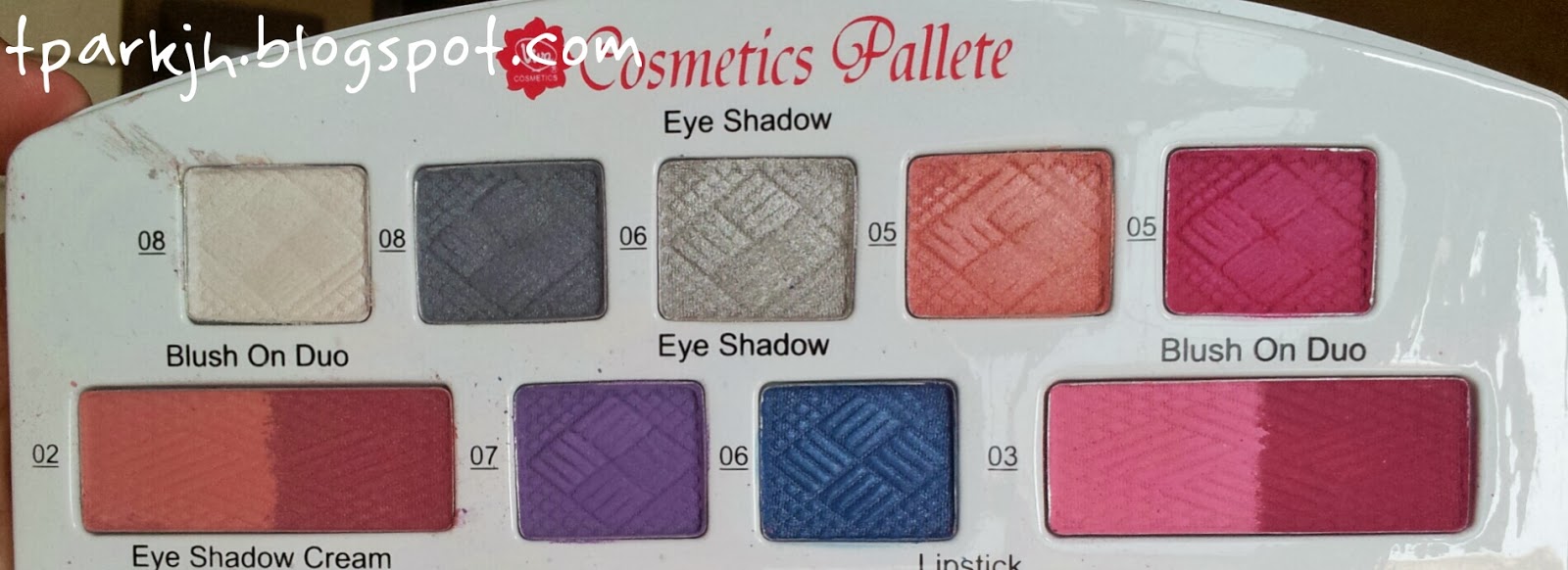 Review: Viva Eyeshadow in Viva Cosmetic Palette | One Head, Two Faces