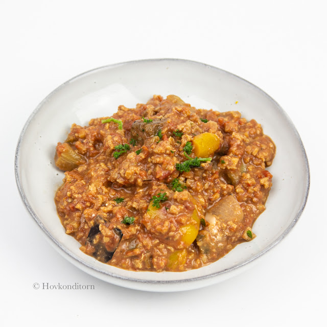 Vegetable-Soya Bolognese
