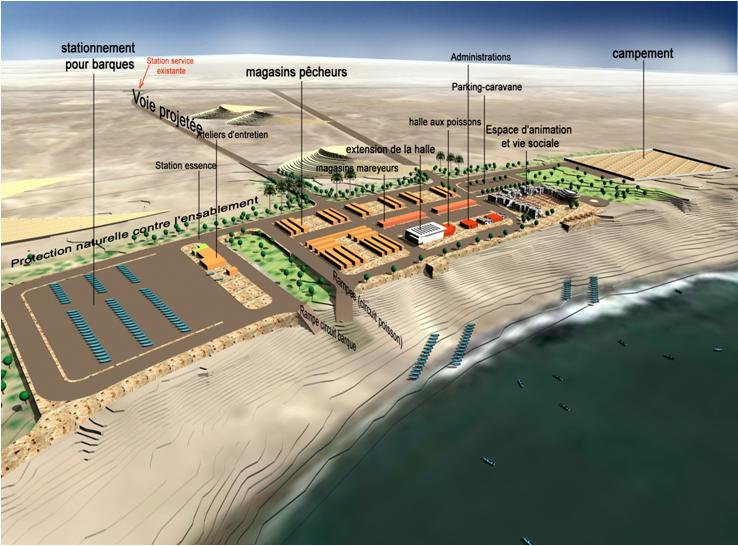 Convention villages de pêche APDS/DPM/ONP: Village de pêche de Labouirda