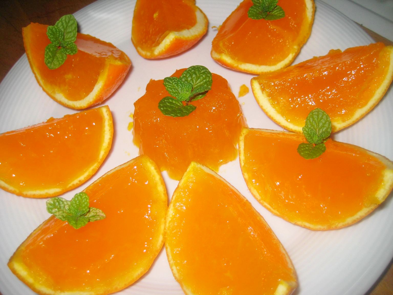 LAS RECETAS DE MAMA ROSA: Gajos de naranja, con mucha naranja