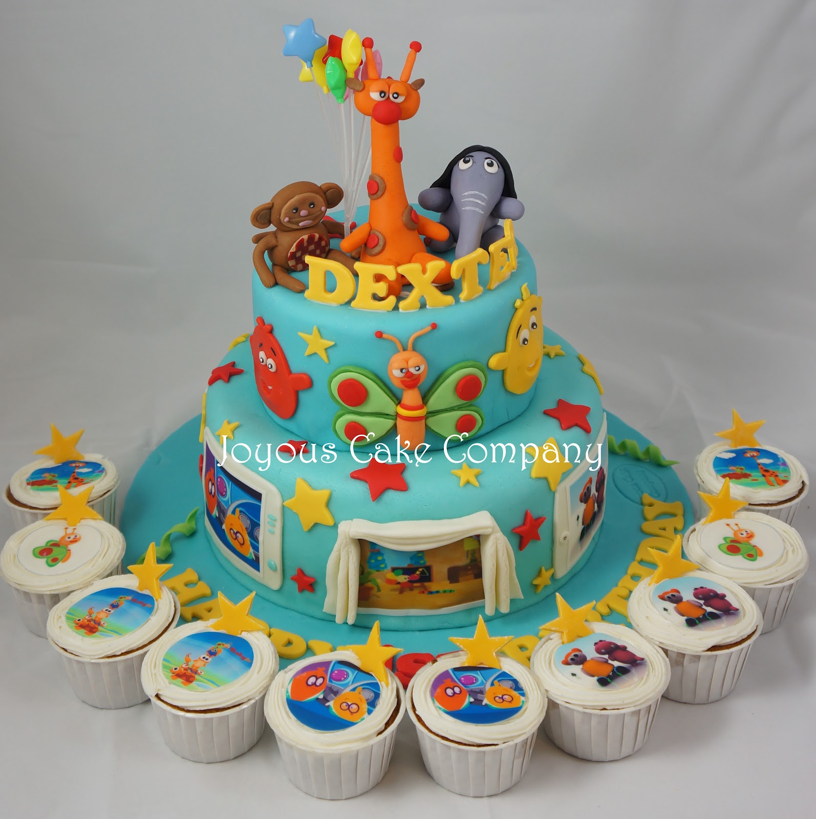 Joyous Cake Company: Baby TV cake