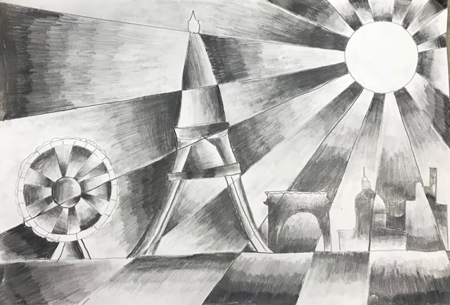 Creating with Kaiser: Shattered Value Drawings