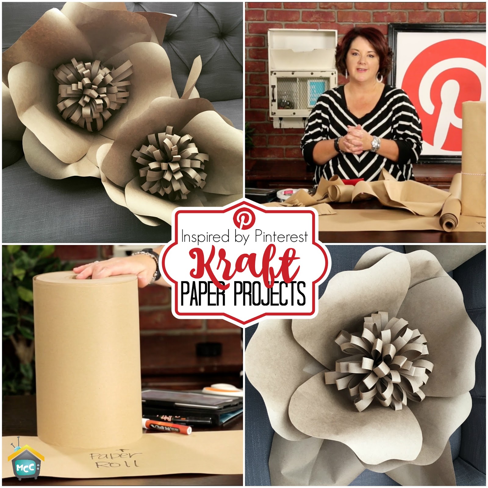 Allred Design Blog: Inspired by Pinterest: Kraft Paper Projects
