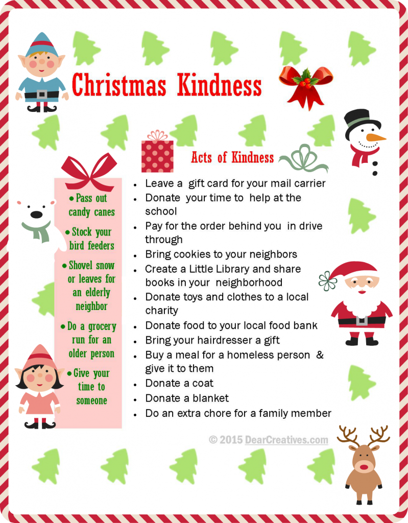 Green Team Gazette: Random Acts of Christmas Kindness