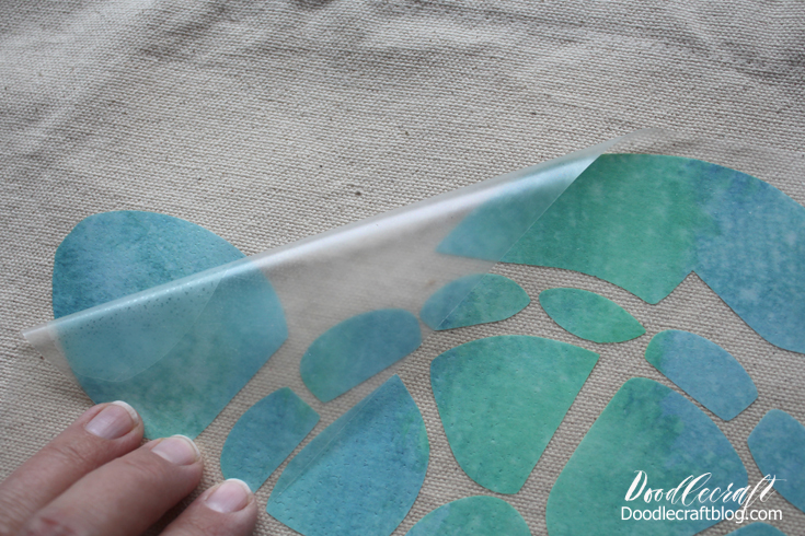 Sea Turtle Patterned Iron-On Summer Tote Bag: Cricut Explore Air 2