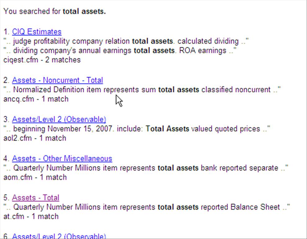 Databaser: on financial databases: Units in Compustat: hundreds ...