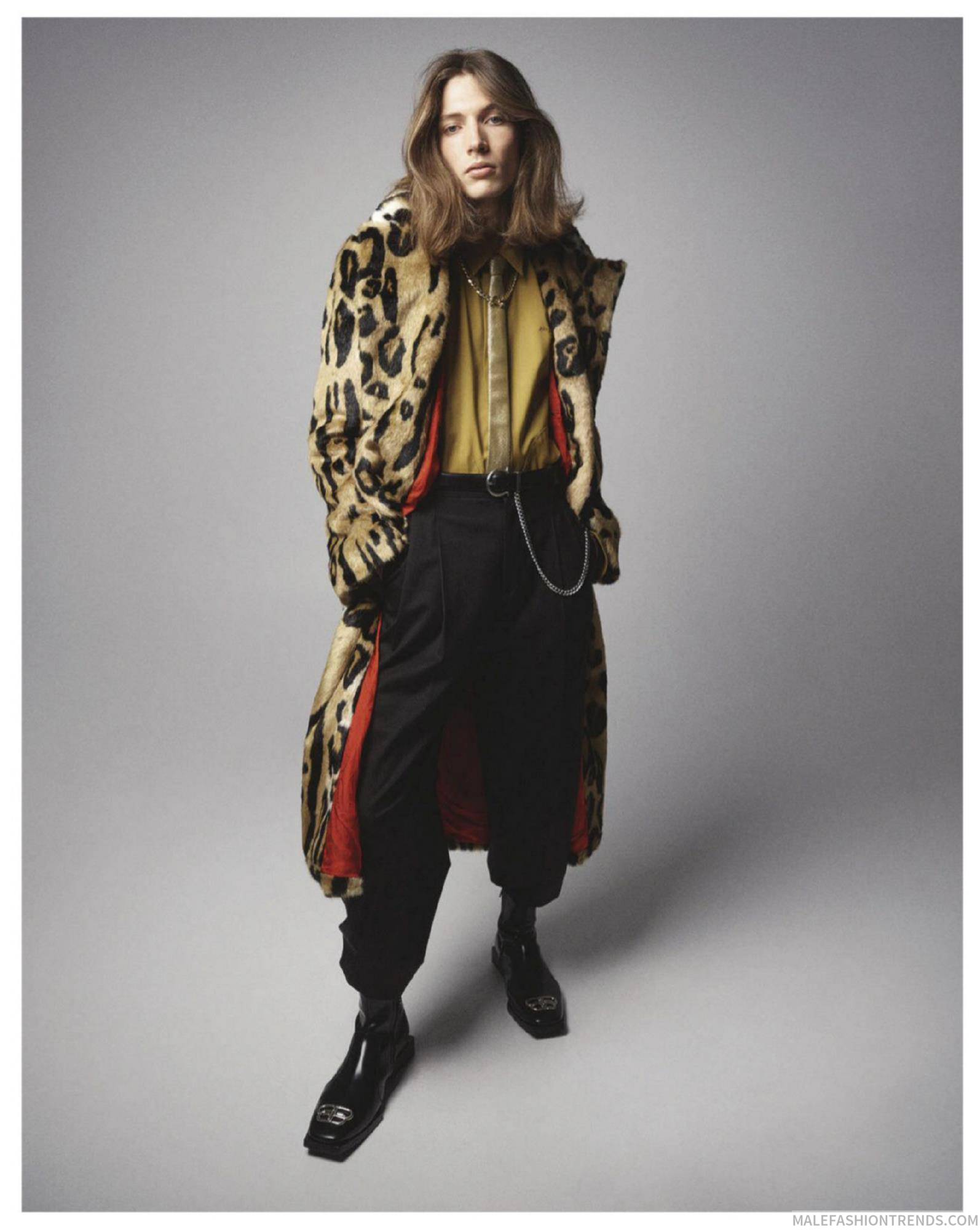 Luke Robson para GQ Australia en fotos de Georges Antoni