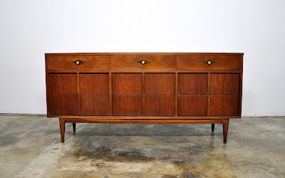 SELECT MODERN: Basic-Witz Triple Dresser Credenza