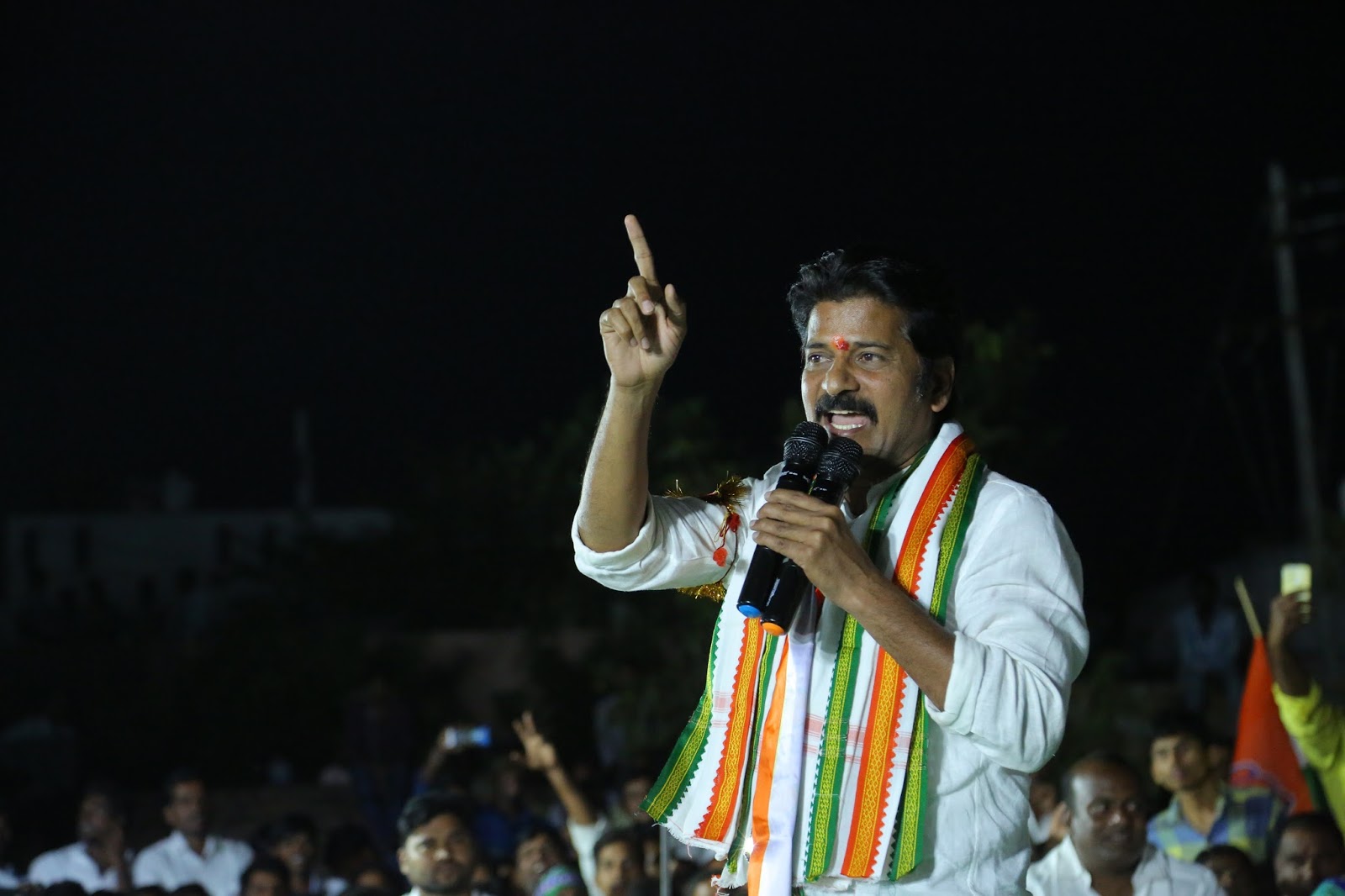 Revanth Reddy Images With Congress