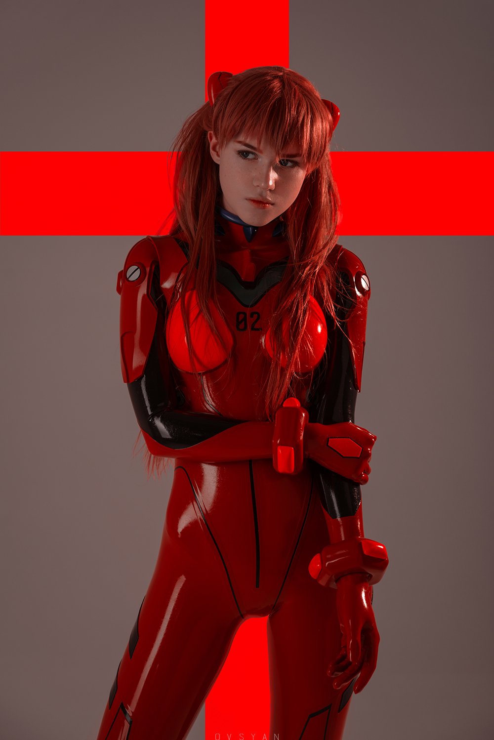 Anastasia Komori Cosplay Evangelion Telegraph