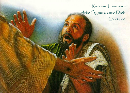 Io e un po' di briciole di Vangelo: (Gv 20,24-29) Mio Signore e mio Dio!