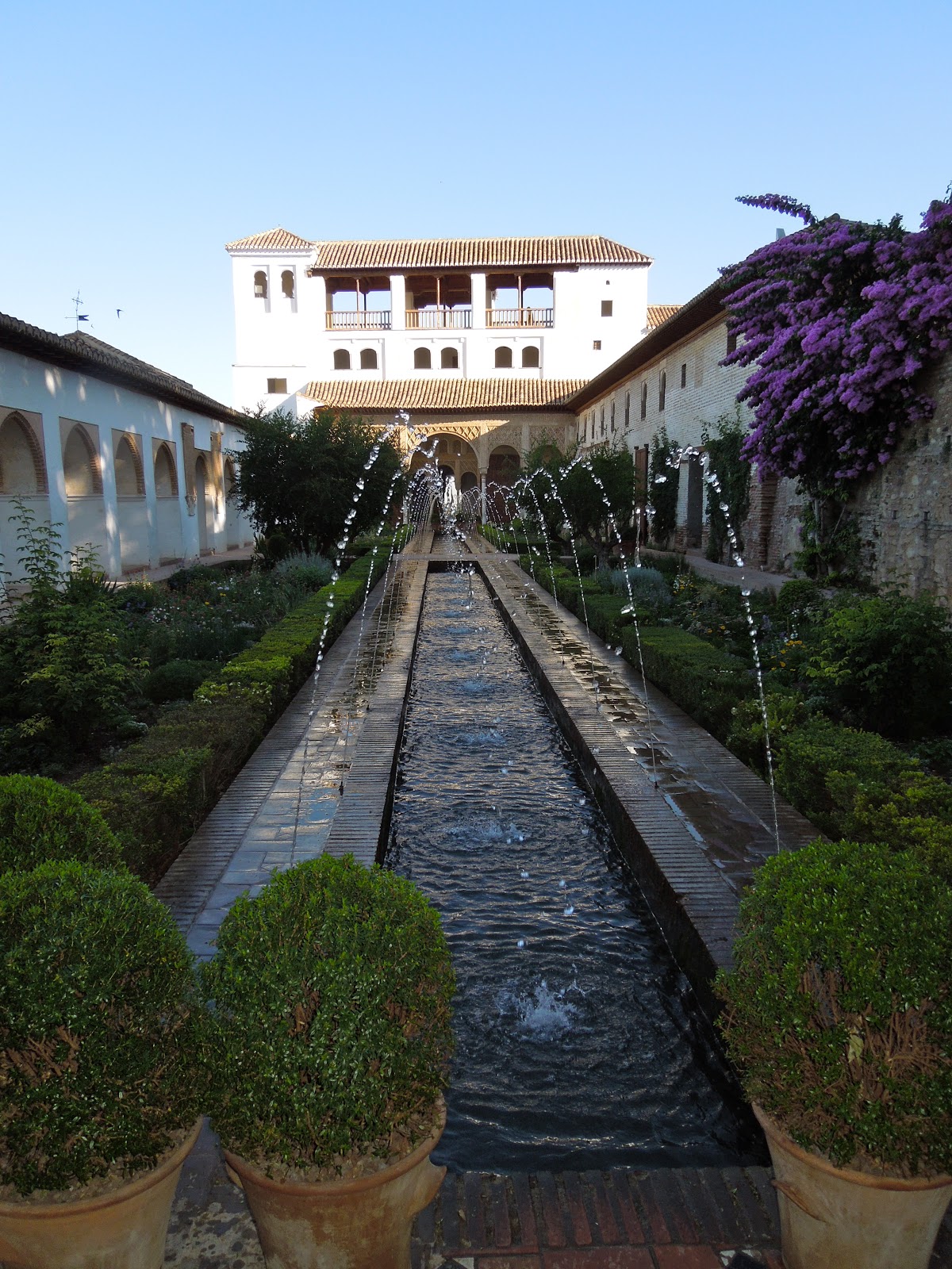 To Europe With Kids: Alhambra Part 1: Generalife Gardens