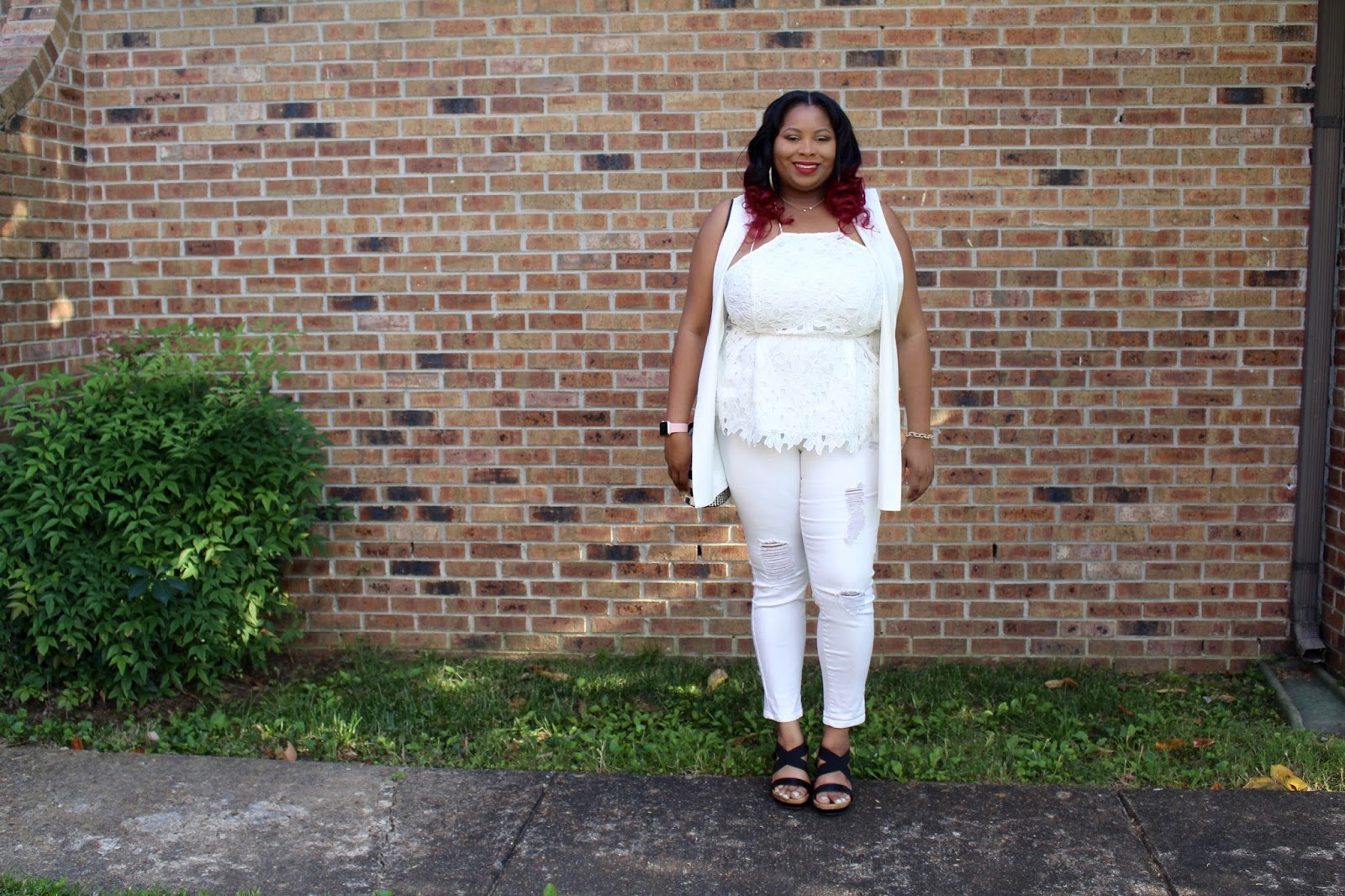 Alyssa's Closet: All White OOTD: Summer 16