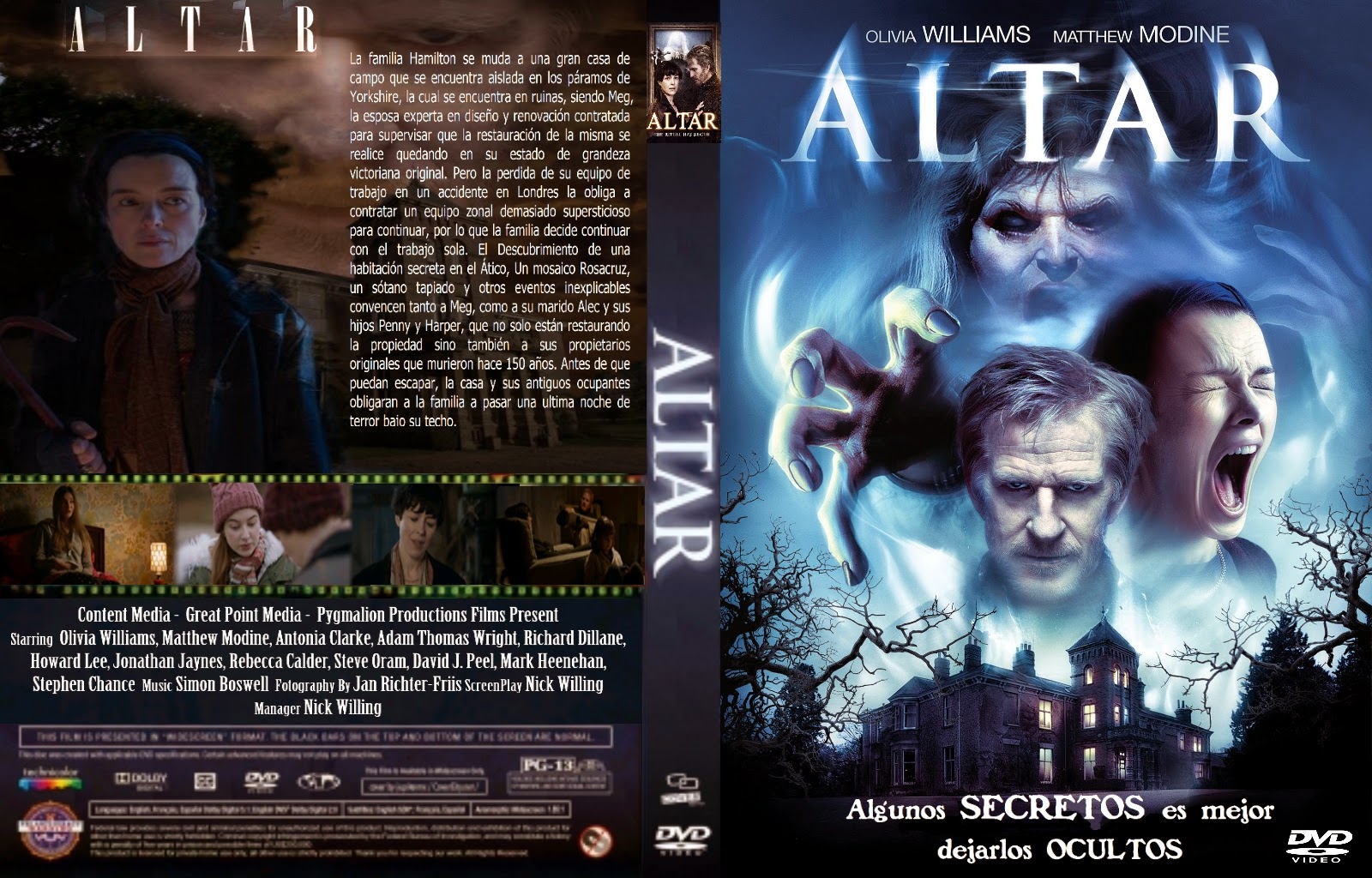 CoverMev: CARATULA Y CD DE LA PELICULA ALTAR