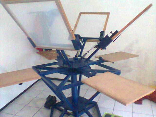 mesin sablon rotary