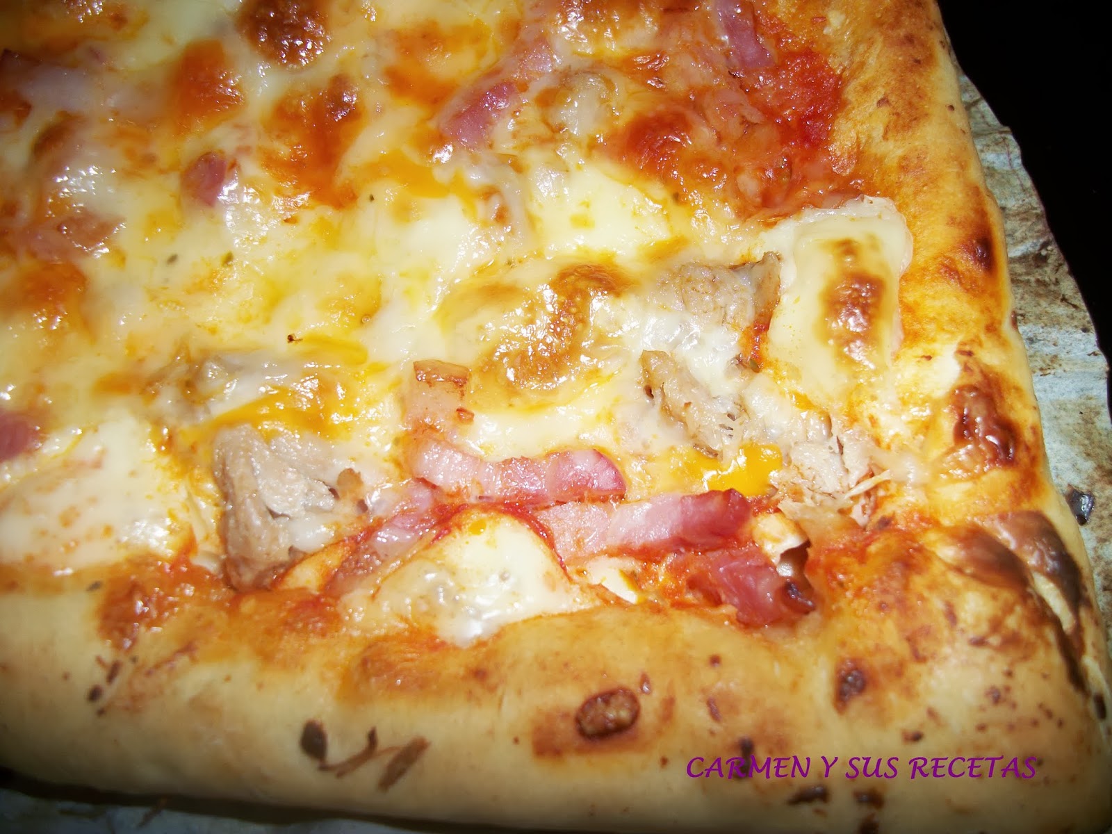 Carmen y sus recetas: PIZZAS INDIVIDUALES