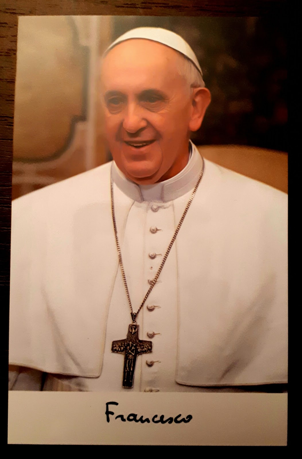 Autograph VIP: Pope Francis, the 266th and current Pope of the Catholic ...