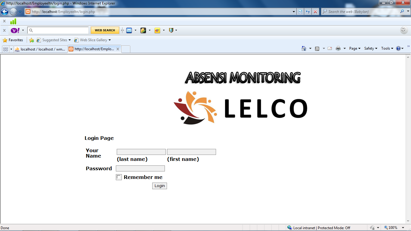skripsi informatika vibi php java: Absensi Online ( webbase ) absen monitoring