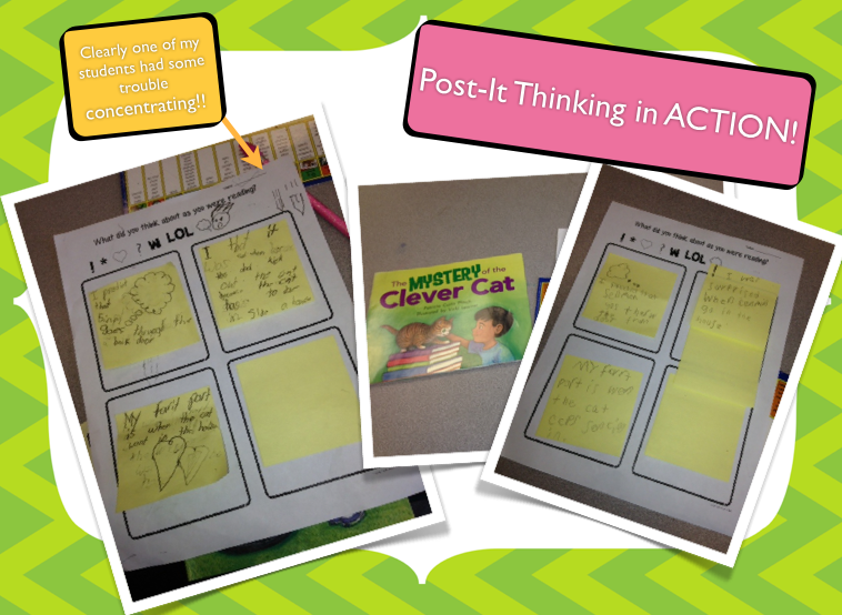 Table Talk with C and C: Reading is Thinking...with Post-Its!