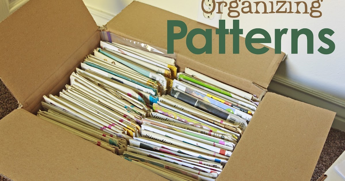 Craftastical!: Dealing with Those Pesky Sewing Patterns: Organizing ...