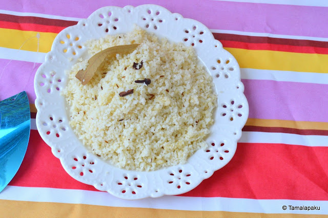 Varai Bhat / Little Millet Bhat - Day 22 ~ Tamalapaku