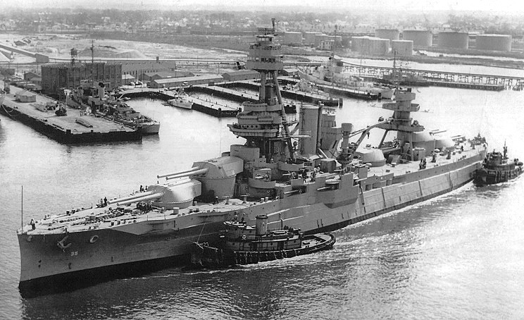 Old School Guns: USS Texas BB 35