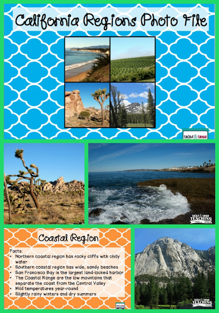 I Love You, California | Tried and True Teaching Tools