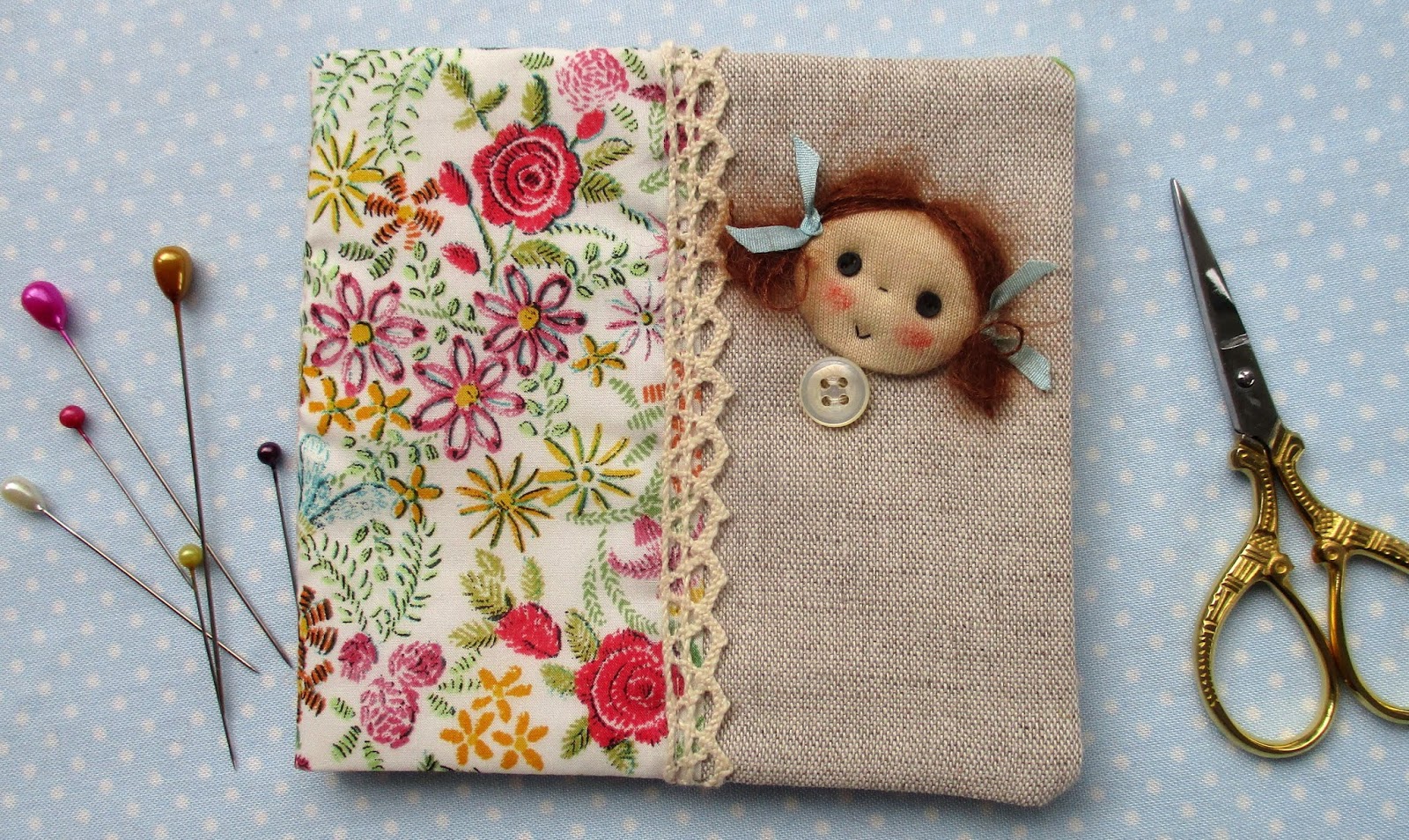 Flutterby Patch: Needle Cases for Sale