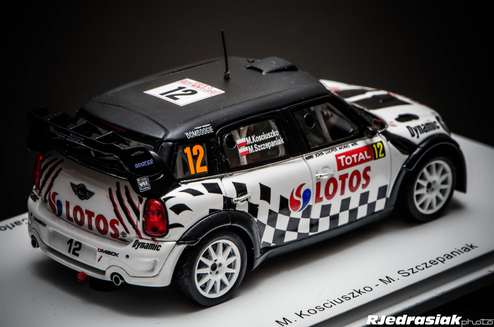Miniatury rajdowe: Mini John Cooper Works WRC [Spark]