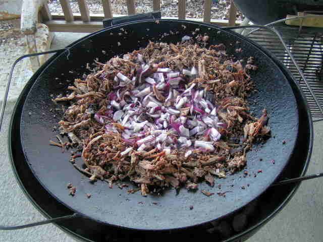 Babyboomerboy's Cooking Blog: My Discada Plow Disk Stir Fry Tacos