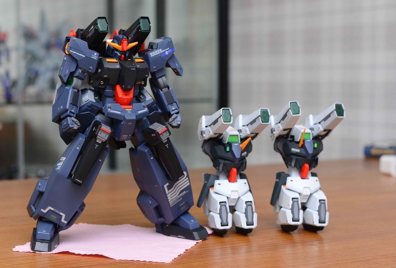 Custom Build: 1/100 GN-008GNHW/3G Gundam Seravee GNHW/3G