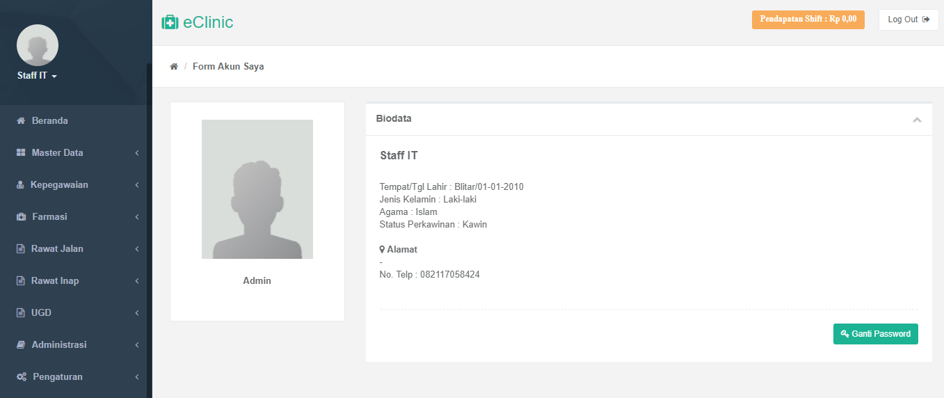 Review dan Harga Promo eclinic ~ E-Clinic Software Web Based