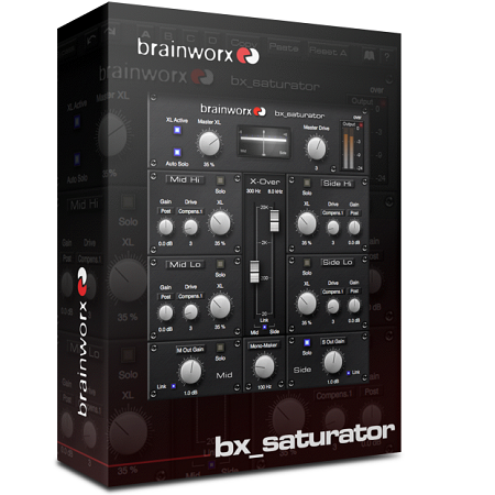 Brainworx - Bx Saturator V1.2 AU VST VST3 RTAS MacOSX heazach